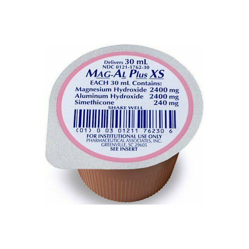 Mag Al Plus XS Magnesium Hydroxide Aluminum Hydroxide Simethicone ...