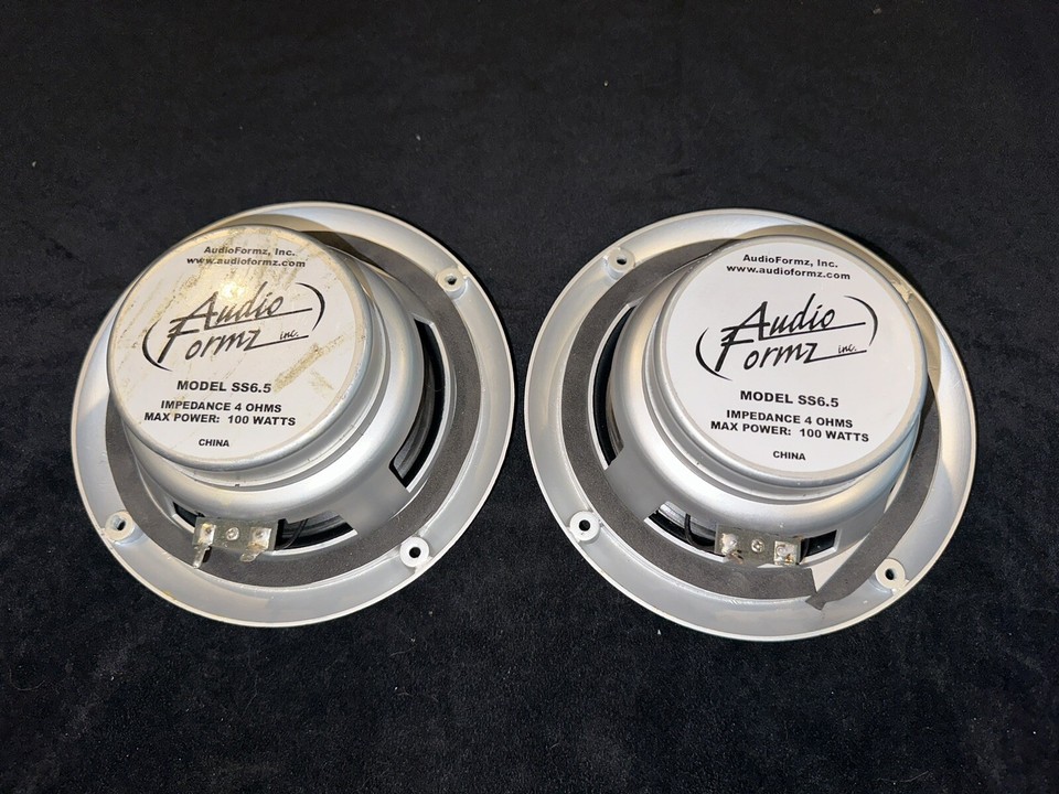 Pair Of Audioformz SS6.5 Speakers 100 Watts | eBay