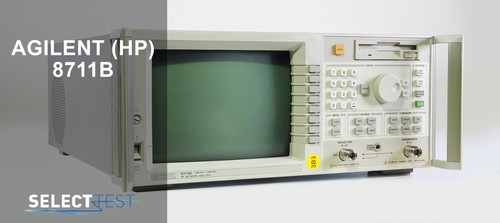AGILENT (HP) 8711B NETWORK ANALYZER 300kHz to 1300MHz 75 Ω LOOK (REF ...