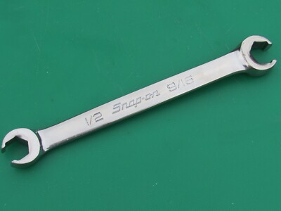 SNAP ON RXFS1618B SAE 6 POINT FLARE NUT LINE WRENCH 1/2" X 9/16 ...