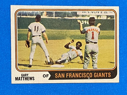 ⚾ 1974 Topps Baseball Base Card #386 Gary MATTHEWS ⚾ | eBay