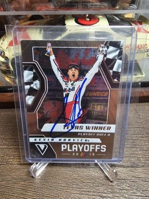 Kevin Harvick 2018 Victory Playoffs Autograph Signed Card | eBay