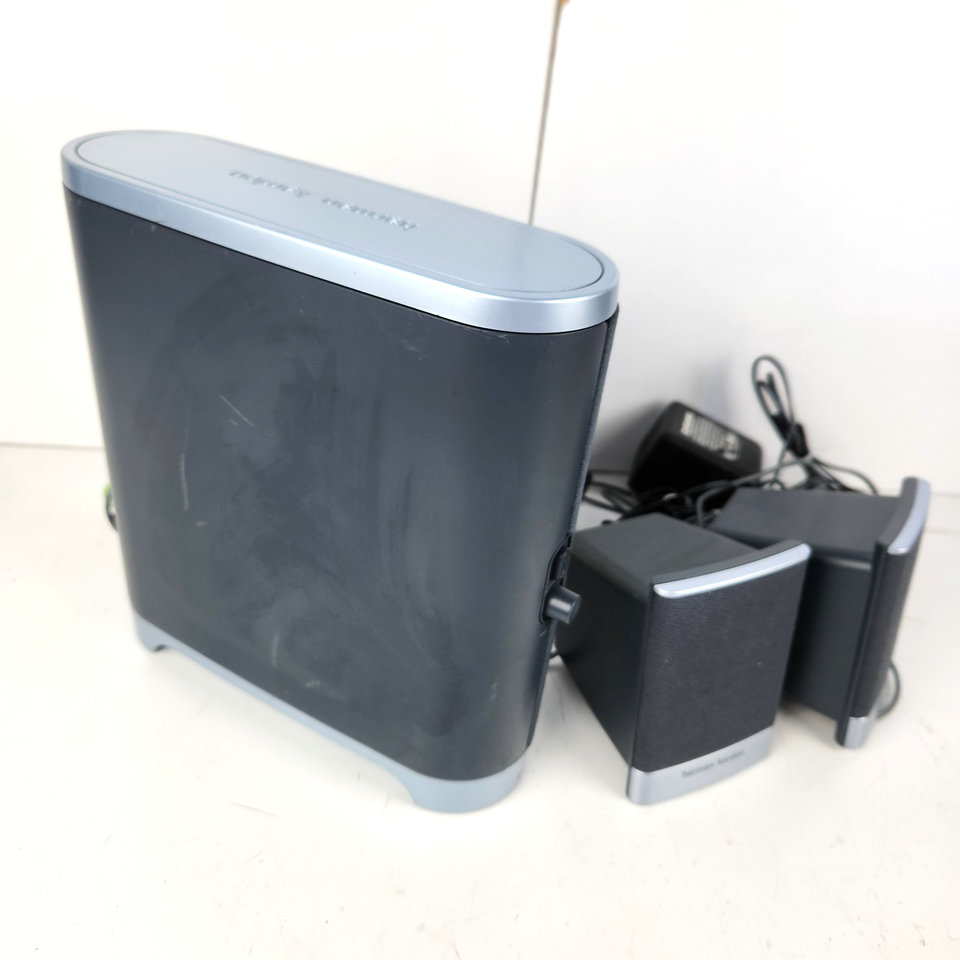 Harman Kardon 2.1 Channel Home Theater Speaker System Gray with Power ...