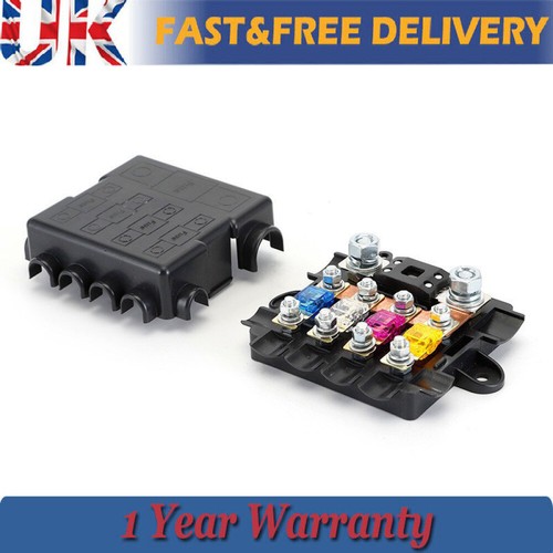 HEAVY DUTY Power Distribution Fuse Box Block Mega & Midi Fuses Holder ...
