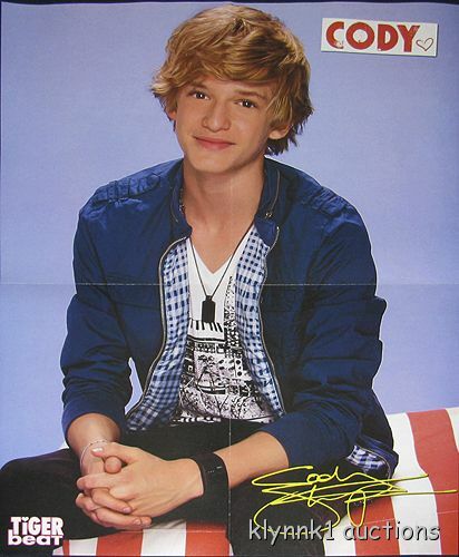 Cody Simpson 3 POSTERS Centerfolds Lot 2297A Glee Victoria Justice Katy ...