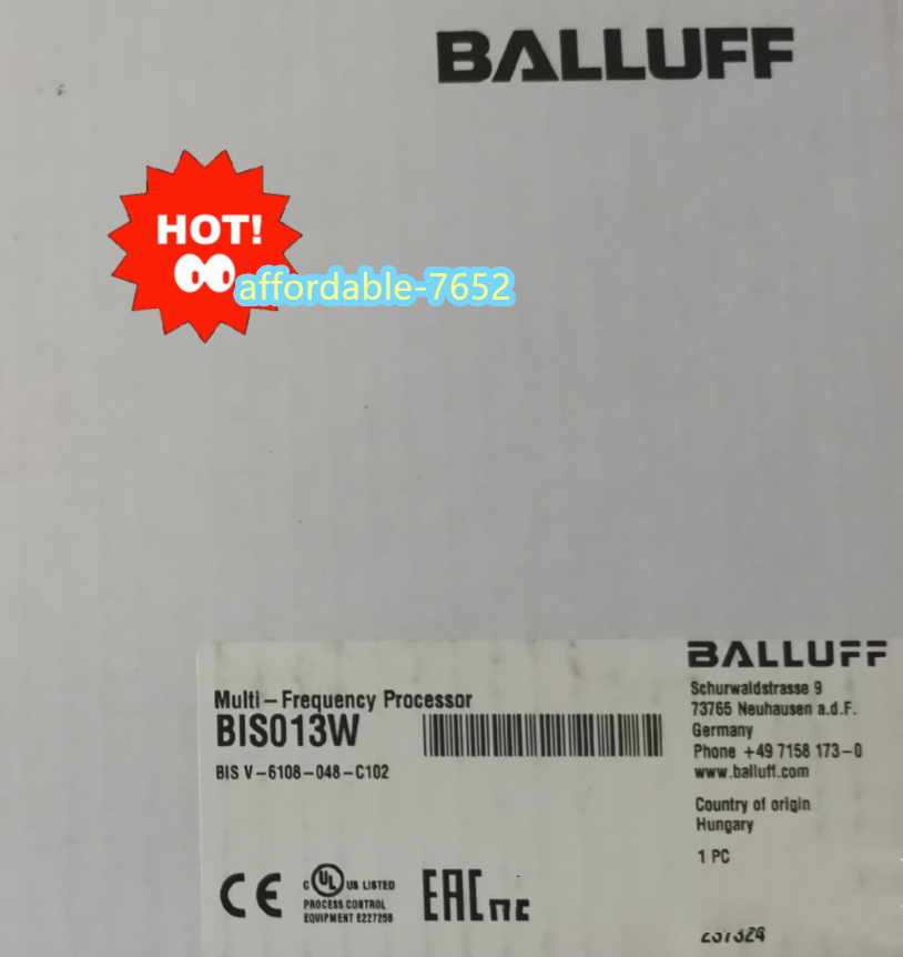 BIS013W BIS V-6108-048-C102 balluff module New by DHL or Fedex fast ...