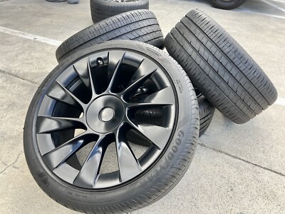 20” Tesla Model Y Induction Wheels Rims Tires TPMS Factory OEM | eBay