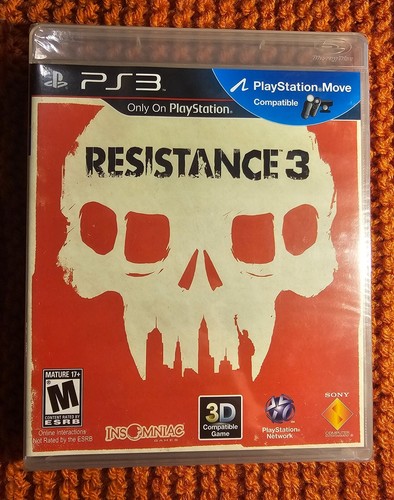 Resistance 3 (Sony PlayStation 3, 2011) PS3 Brand New Factory Sealed ...