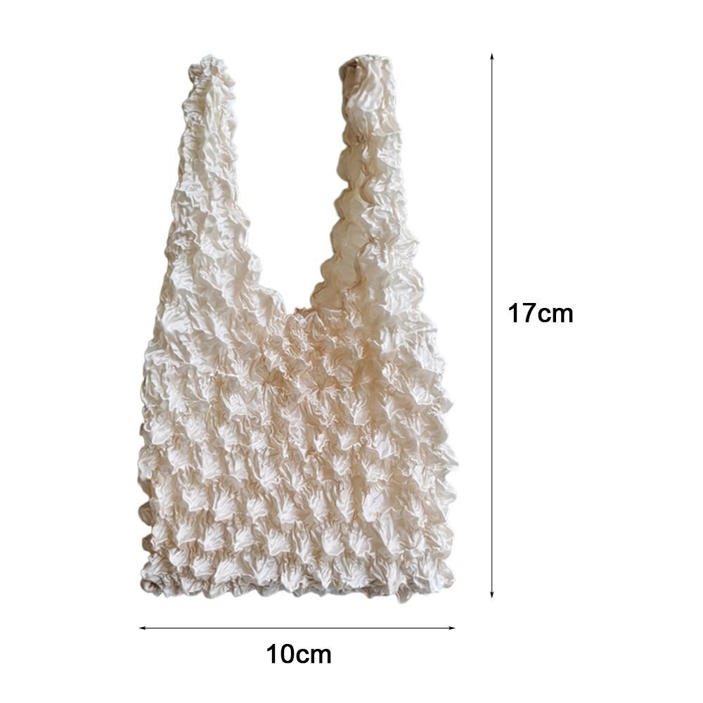 Bubble Elastic Bag Magic Pleated Bag Fashion Stretch Bags Women | eBay