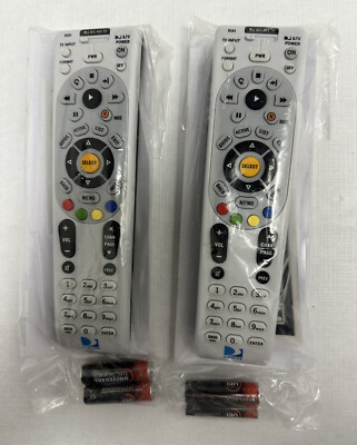 2 Pack - DIRECTV RC66RX RF Remote Controls With Batteries DTV | eBay