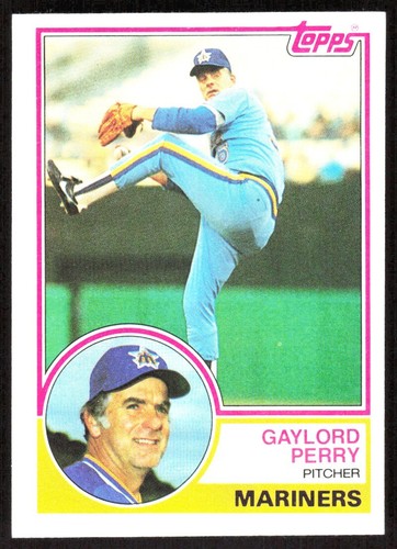 1983 2314B Topps Gaylord Perry Seattle Mariners #463 | eBay