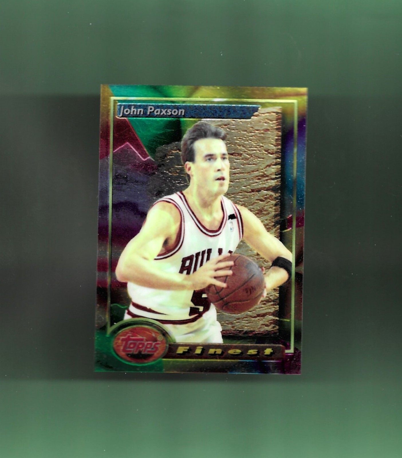 1993-94 Topps Finest Card # 38 JOHN PAXSON CHICAGO BULLS EXCEPTIONAL ...