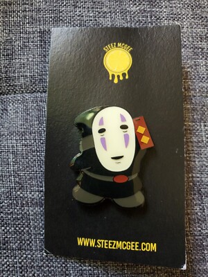 Limited Edition Spirited Away No Face Pin - Rare 1.5 Inch Number ...