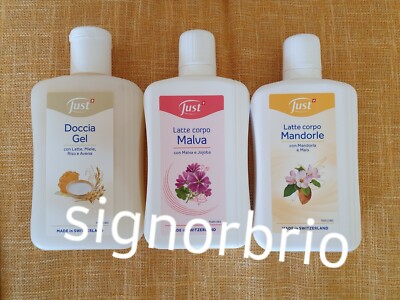 doccia gel just latte miele riso + latte malva corpo e mandorle lotto ...