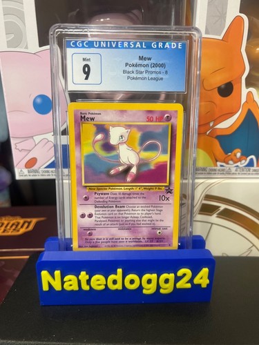 Pokémon TCG Mew Promo #8 Pokemon Promos 8 Regular Promo CGC 9! | eBay