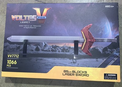 2024 VOLTES V Legacy Laser Sword 1066 pieces 85cm blocks TOEI ...