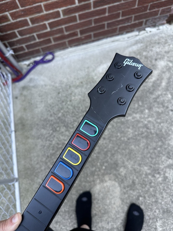 Guitar Hero Gibson Les Paul Wireless Guitar Controller for Xbox 360 Red ...