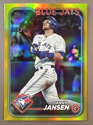 2024 Topps Series 1 Danny Jansen #349 Gold Foil Parallel Blue Jays | eBay