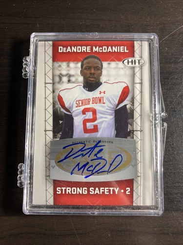 DeAndre McDaniel AUTOGRAPH CARD SAGE HIT 2011 T2-346 | eBay