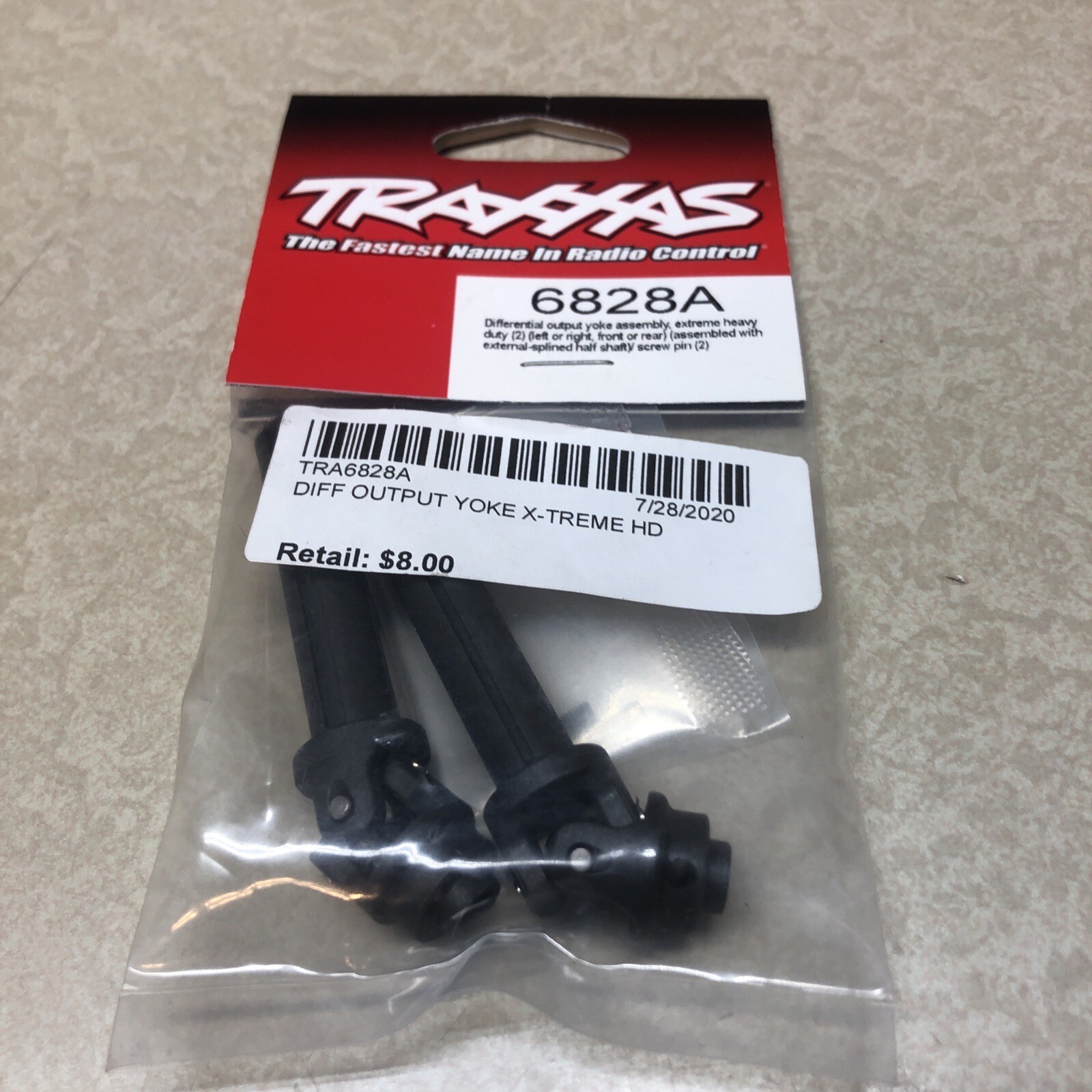 Extreme Heavy Duty Differential Output Yoke (2) Traxxas Rustler 4x4 ...