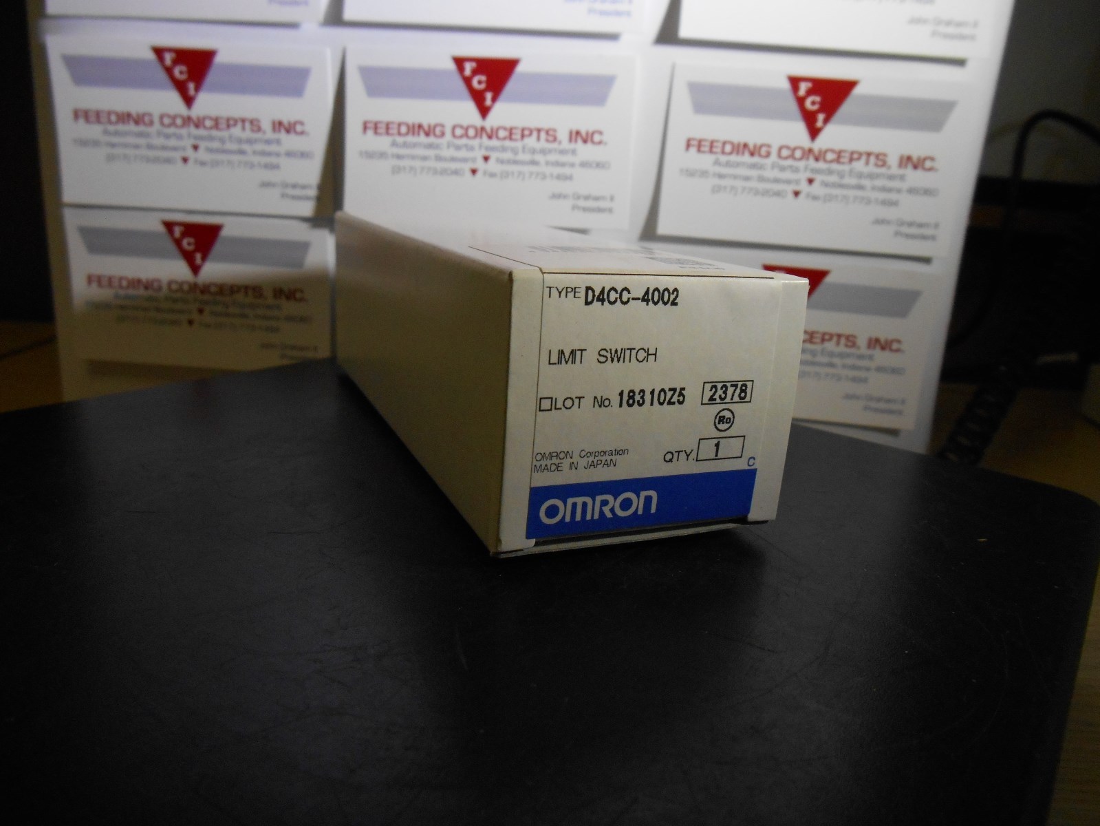 Omron D4CC-4002 Plunger Style Limit Switch SPDT 1A at 30VDC IP67 | eBay