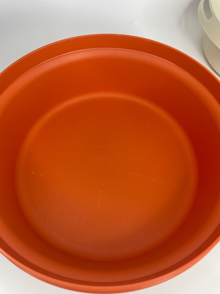 VTG Tupperware Seal N Serve Bowl Lid Strainer Steamer Insert 1346 ...