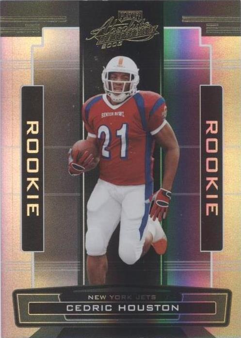 2005 Playoff Absolute Memorabilia - Rookie Cedric Houston #181 /999 (RC ...