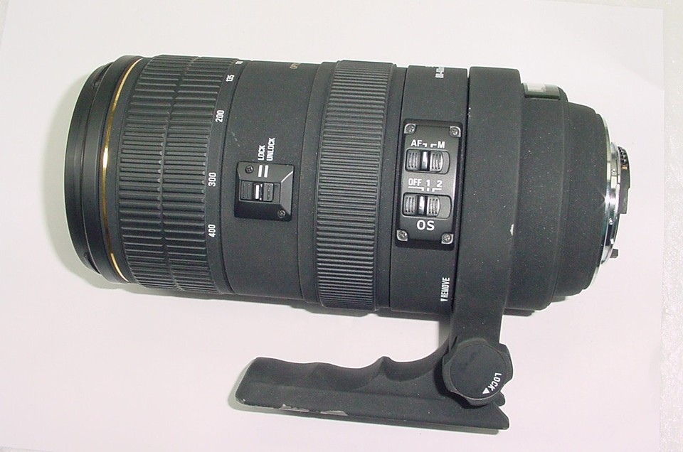 Sigma 80-400mm f/4.5-5.6 APO DG Optical Stabilizer Zoom Lens For Nikon ...