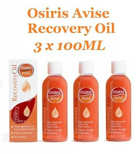 3 x 100ml Osiris Avise Recovery Oil - Helps Remove Scars, Stretch Marks ...