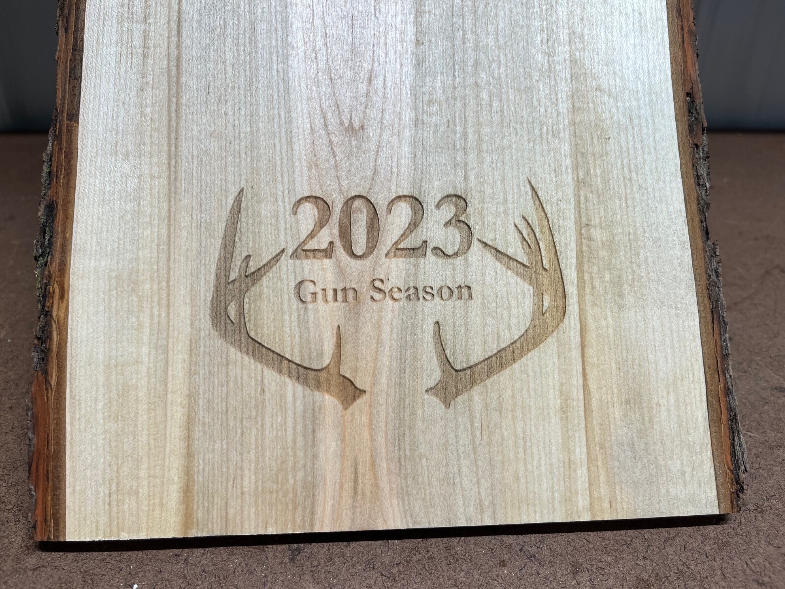 Custom Laser Engraved Taxidermy Deer Plaque Antler Mount Skull ...