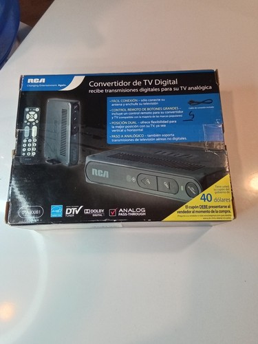 RCA DTA800B1 Digital-to-Analog TV Converter - NEW OPEN BOX / SEALED ...