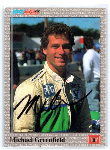 Michael Greenfield Signed Autographed Card 1991 All World #29 Auto | eBay