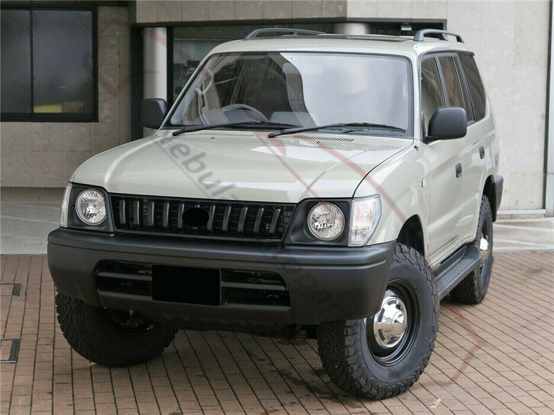 A Pair Front Headlight Frame Trim For Toyota Land Cruiser Prado lc90 ...