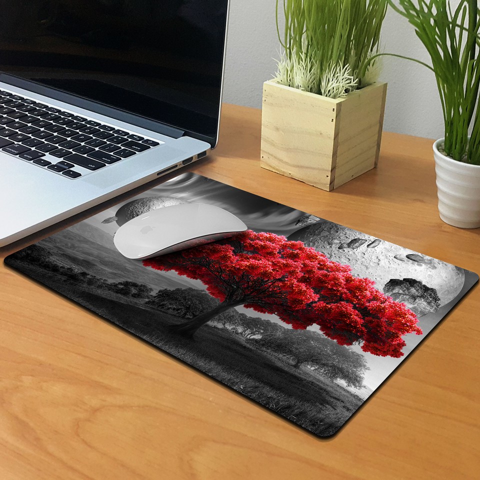 X-Large Rectangle Mousepad Non-Slip Mouse Mice Mat Pad for Laptop ...