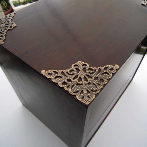 12 Jewelry Chest Box Gift Case Book Scrapbook Album Corner Decor ...
