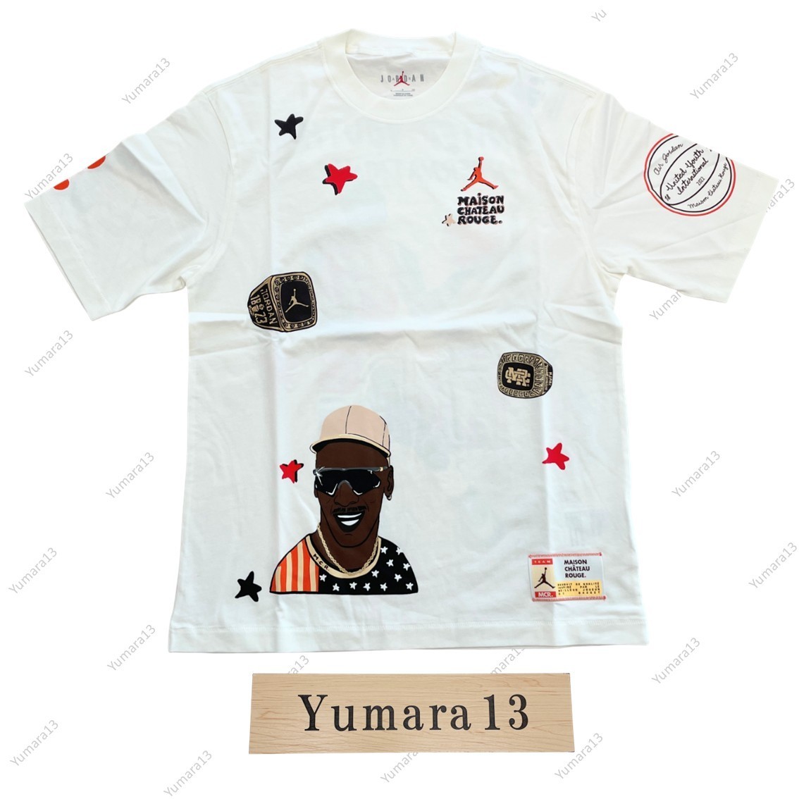 Nike Jordan x Maison Chateau Rouge Shirt MCR AJ2 DJ9767-133 XS-XXL ...