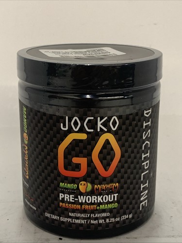 Jocko GO Pre-workout Mango Mayhem 8.25 Oz BB05/26 | eBay