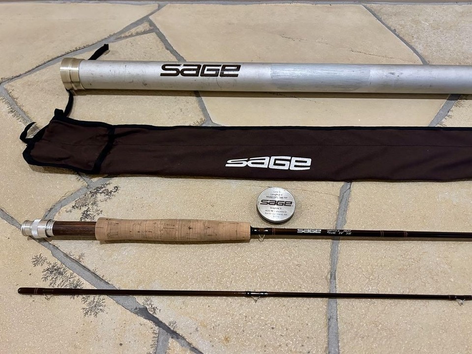 Sage Graphite II GFL586 RP 5'8" Fly Rod, Lightly Used, Excellent ...