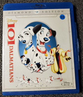 101 Dalmatians - Diamond Edition (DVD, 2015) 2 Discs Complete CIB with ...