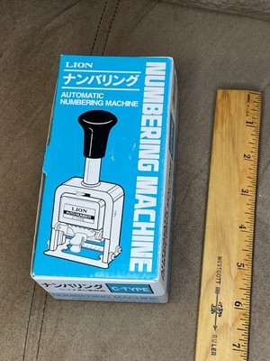 Numbering Machines - 5 Wheels