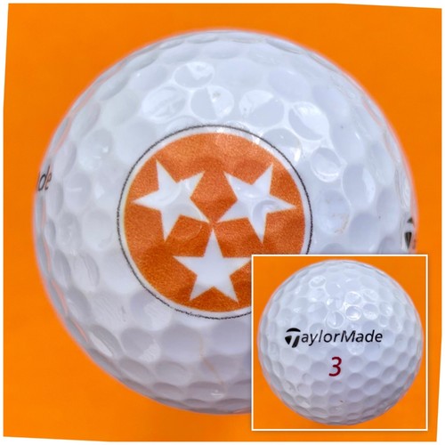RARE TaylorMade NCAA University Tennessee Football Team Logo Golf Ball ...