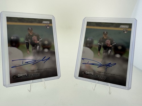 2023 Topps Stadium Club - Autographs Davis Martin - LOT OF 2 - Rookie ...