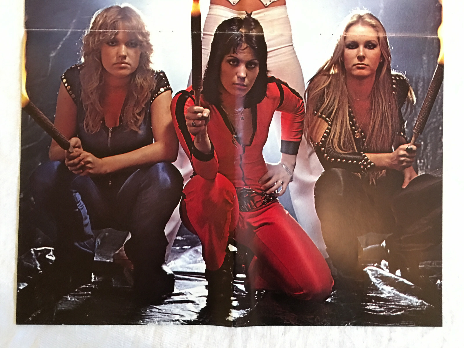 Runaways 1978 Joan Jett Lita Ford Vicki Blue Swedish Poster Magazine ...