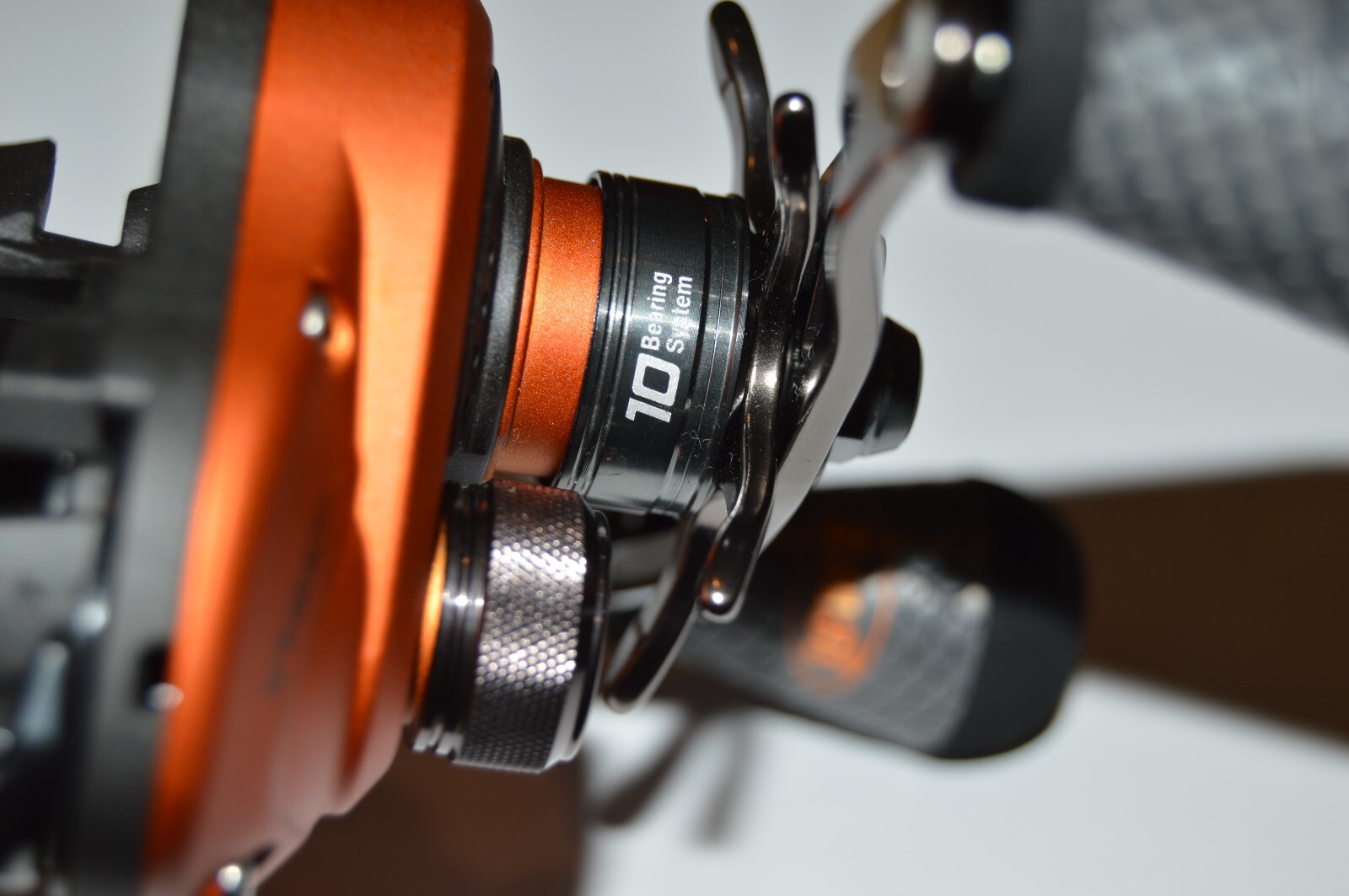lews mach crush baitcast fishing reel 10 total bearings NEW display ...