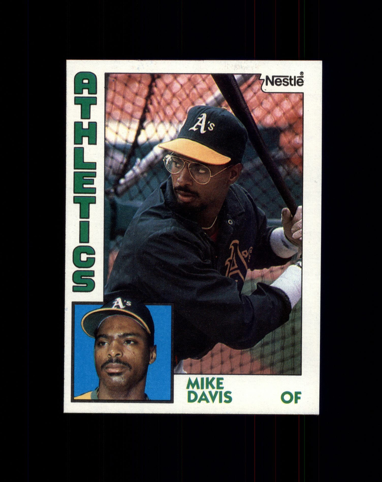1984 Nestle #558 Mike Davis - Oakland Athletics NM/MT (A02A) | eBay