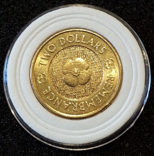 2012 $2 GOLD POPPY REMEMBRANCE DAY TWO DOLLAR COIN - CIRC | eBay Australia