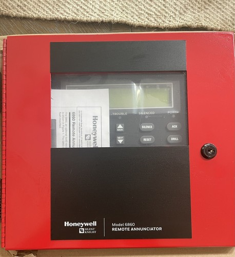 Silent Knight 6860 Fire Alarm Remote Annunciator | eBay