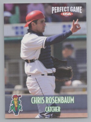 Chris Rosenbaum 2008 Perfect Game Cedar Rapids Kernels Angels Minor ...