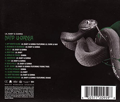 Drip Harder by Lil Baby & Gunna 602577209598 | eBay