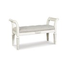 Signature Design by Ashley Traditional Realyn Accent Bench, Antique ...